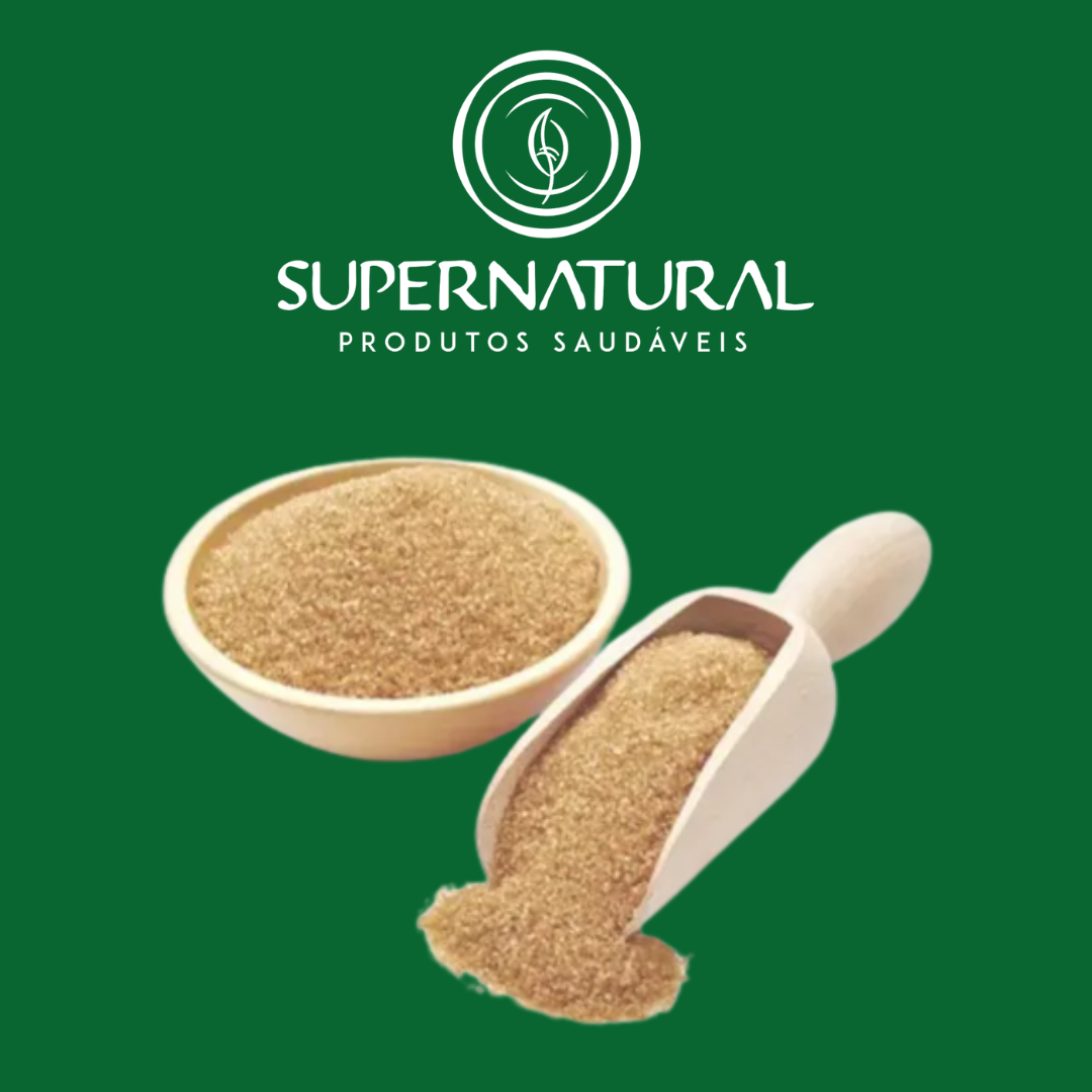 AÇUCAR DEMERARA ORGÂNICO – Super Natural